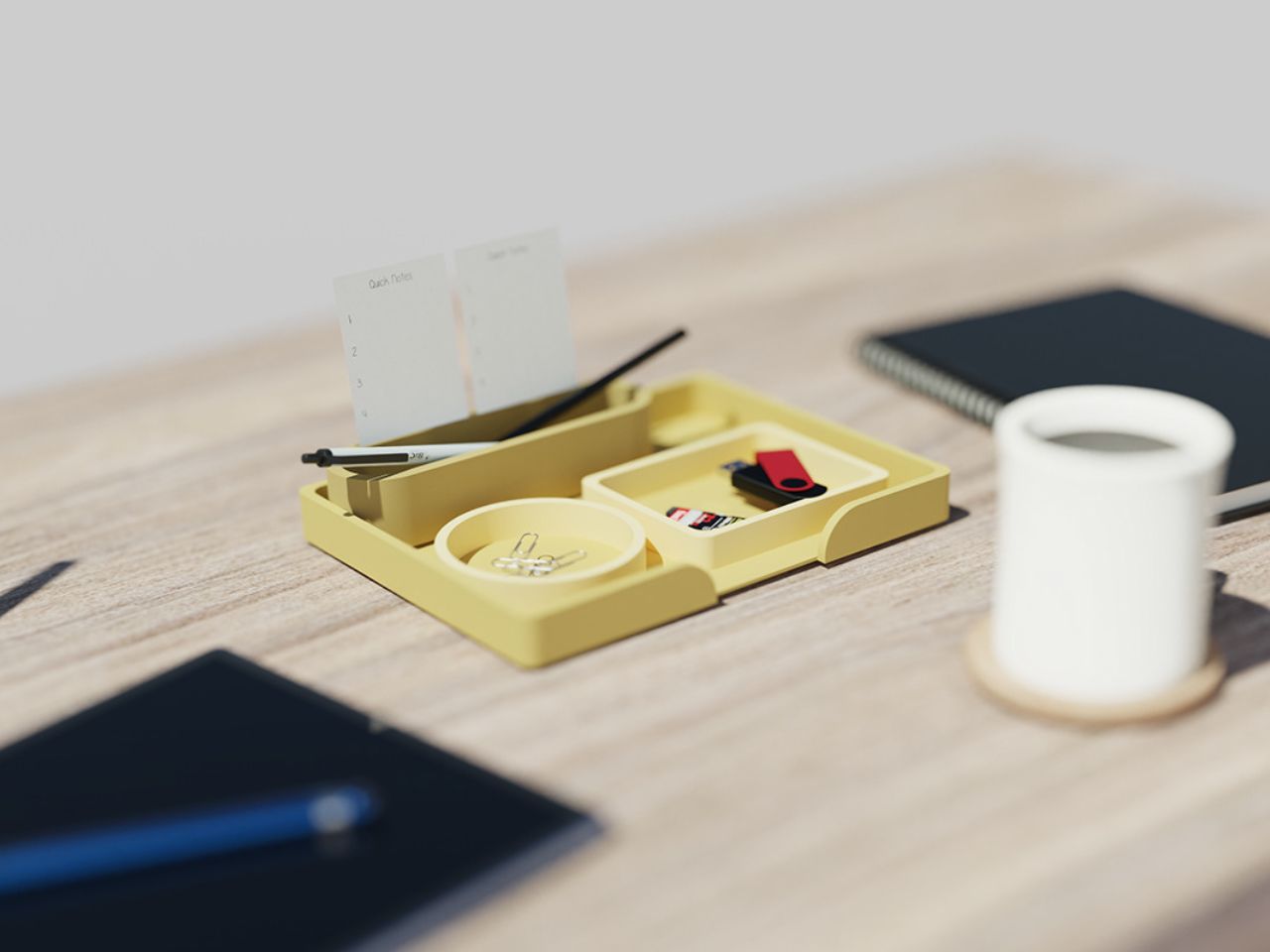 Design Against Desk Clutter: Sustainable Organizers for a Tidy ...